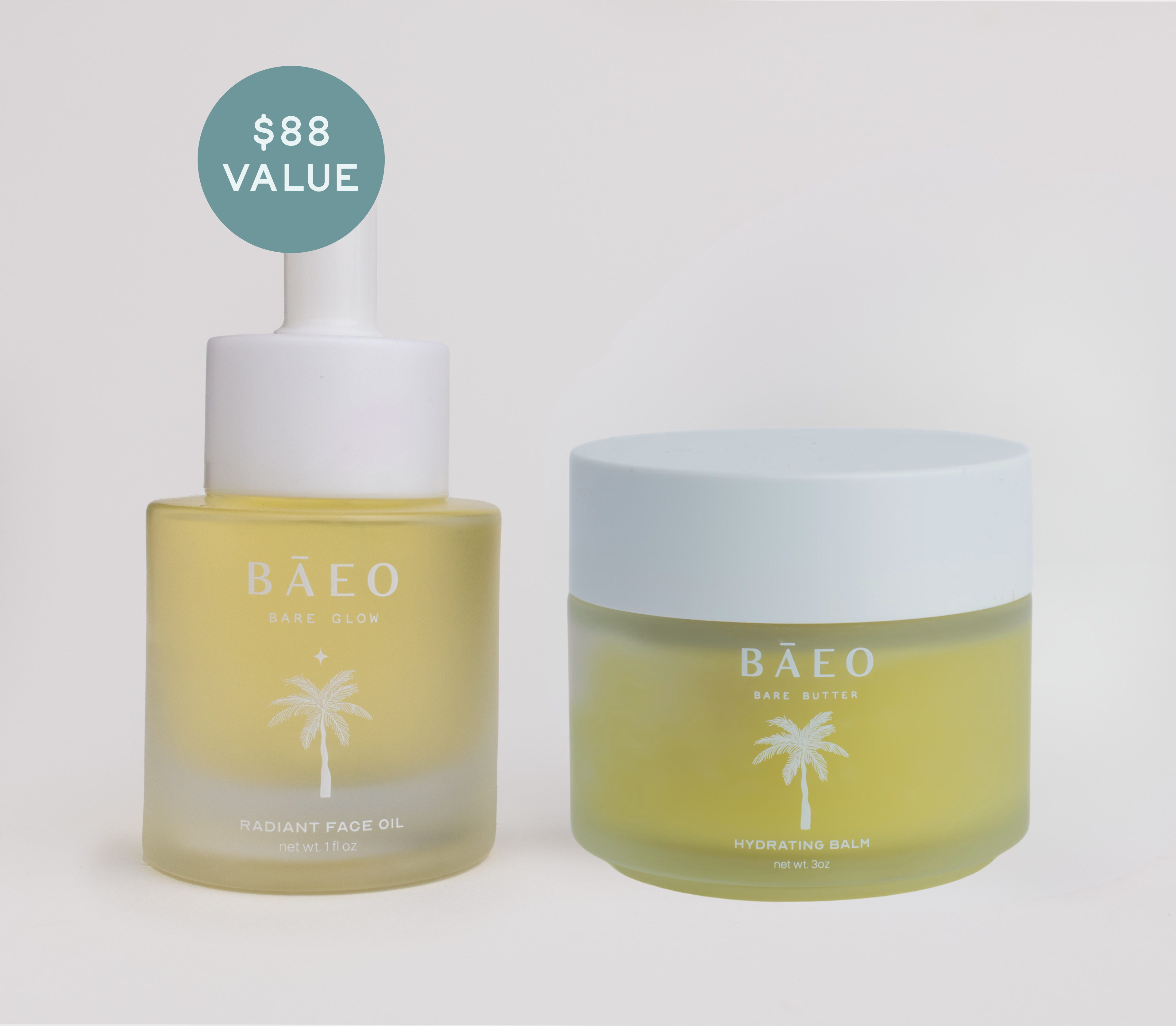 Bare Hydration Duo | Balm and Face Oil Set | BĀEO
